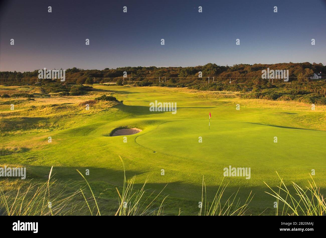 12th Hole at Royal Troon Stock Photo - Alamy