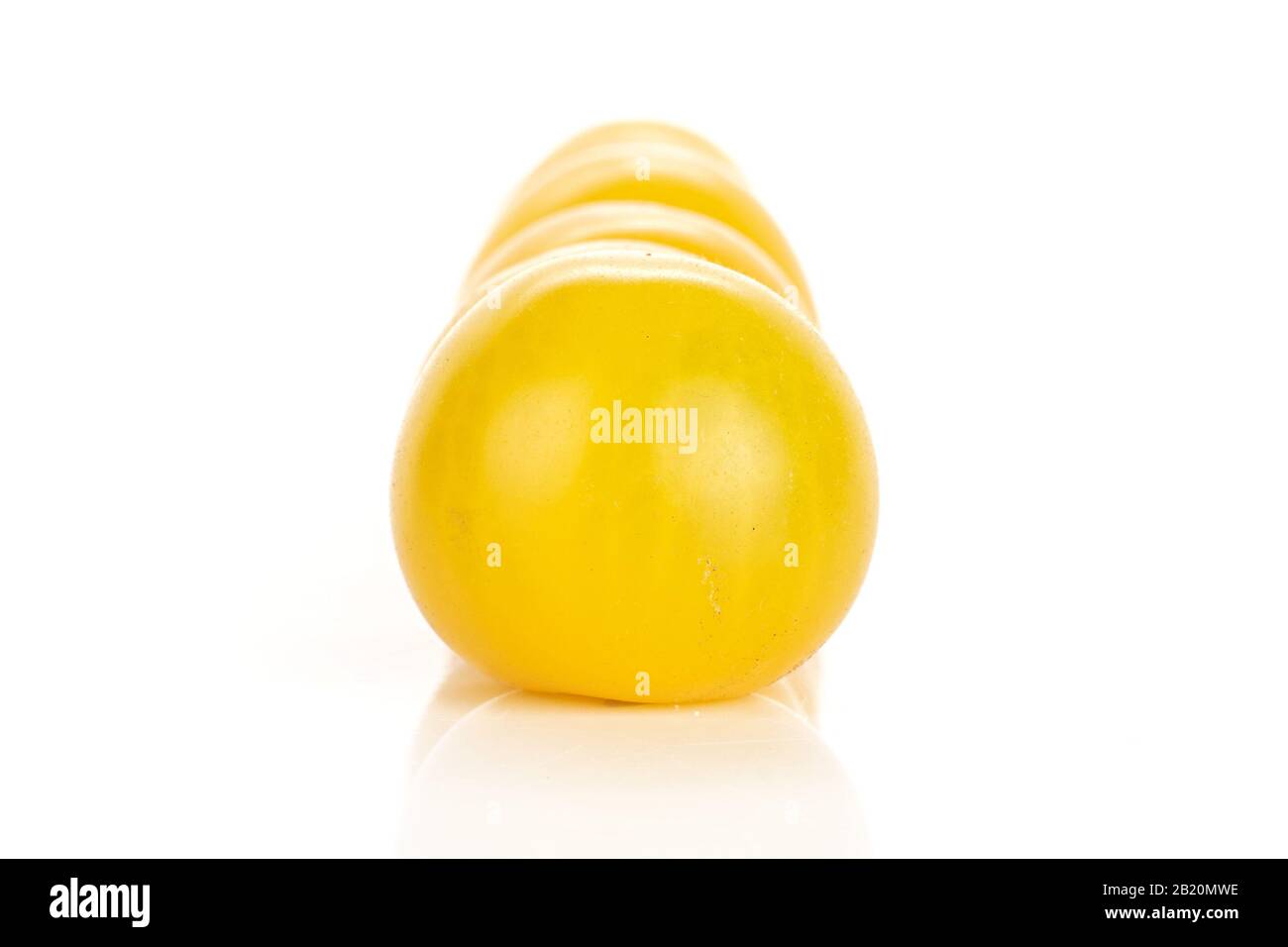 Lot of whole fresh yellow tomato isolated on white background Stock ...