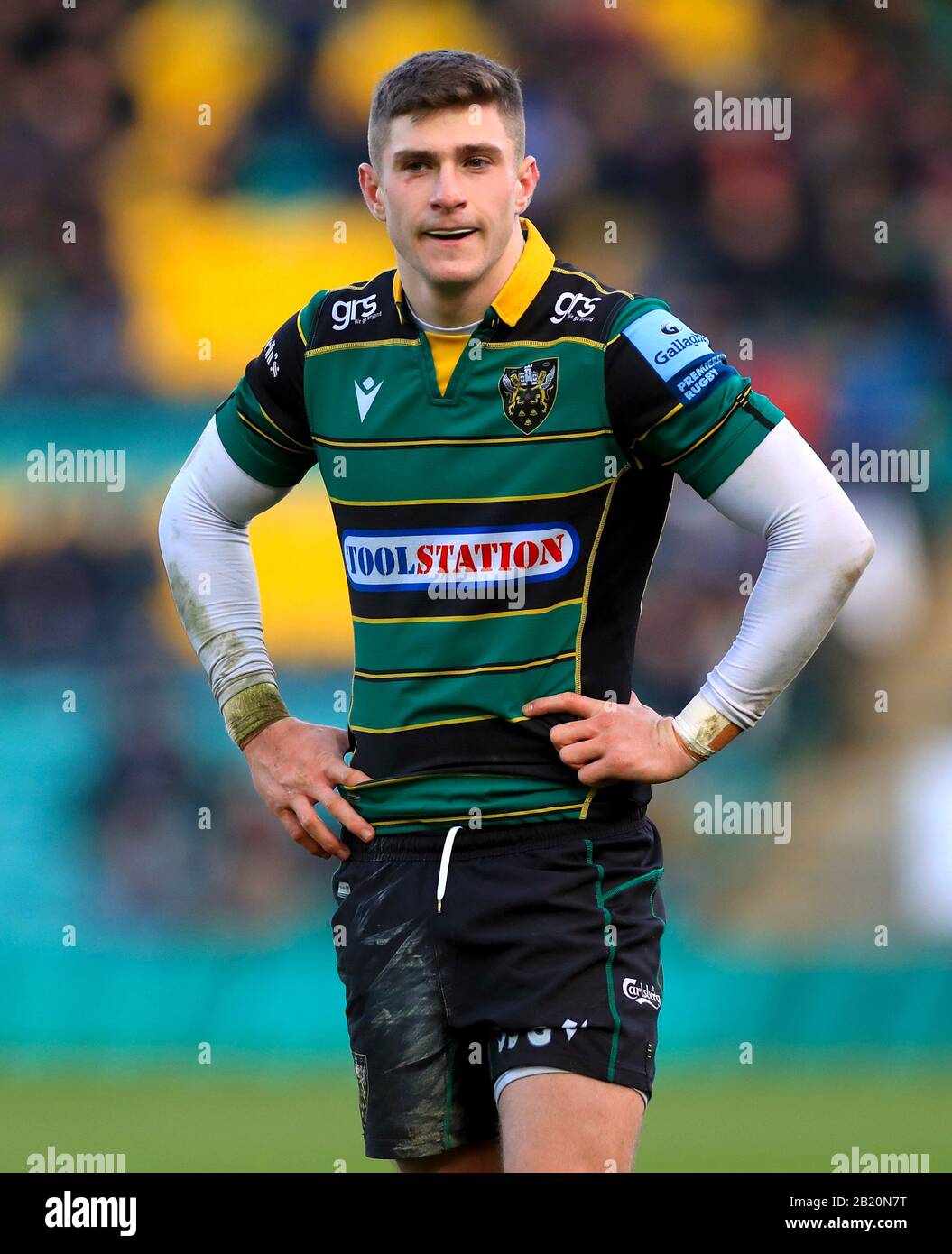 Northampton Saints' James Grayson Stock Photo - Alamy