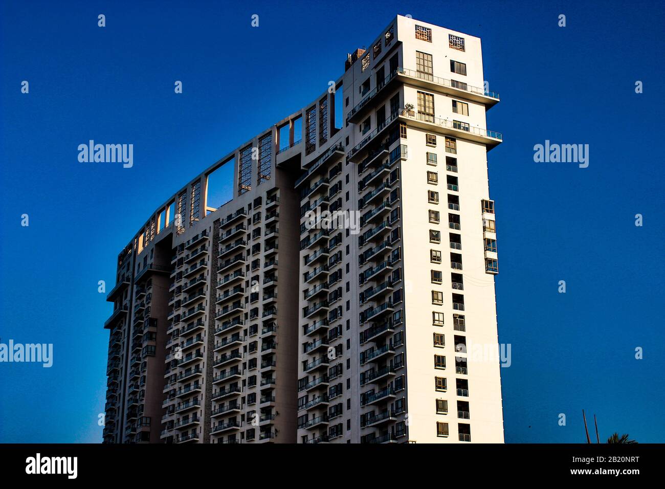 A picture of building with sky background Stock Photo - Alamy