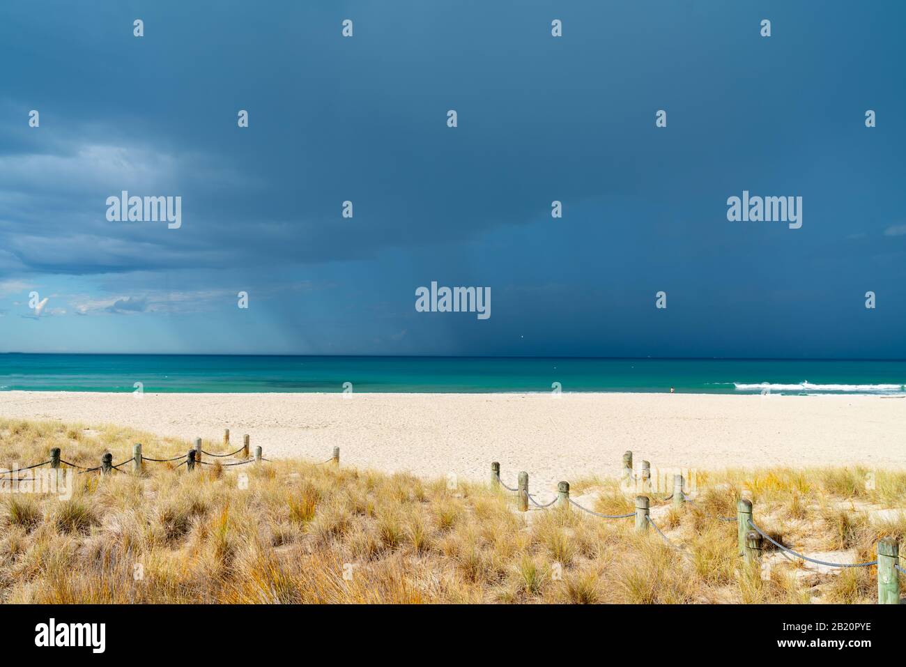 Bollards on the beach hi-res stock photography and images - Alamy