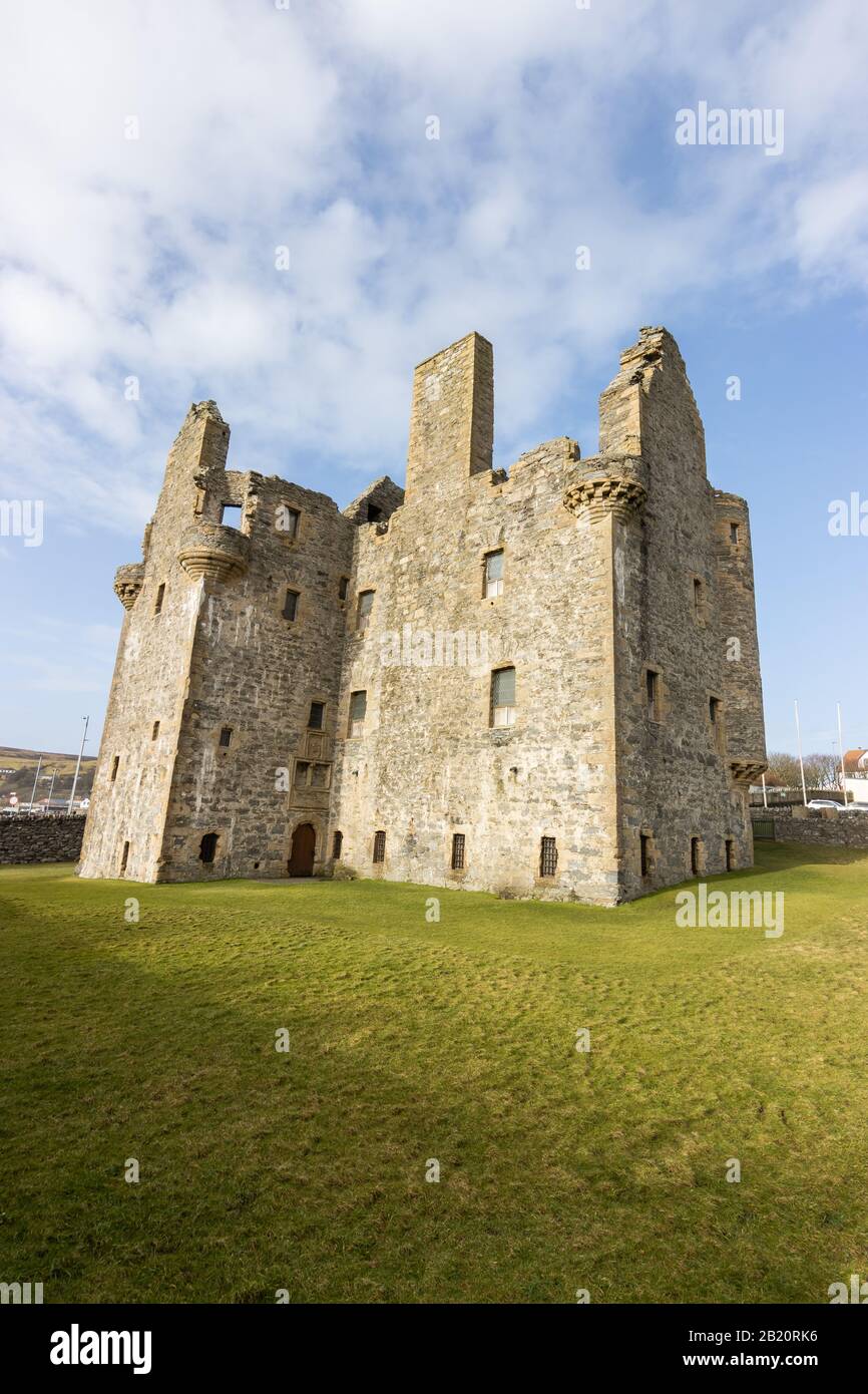 Scalloway Castle in Shetland United Kingdom Stock Photo - Alamy