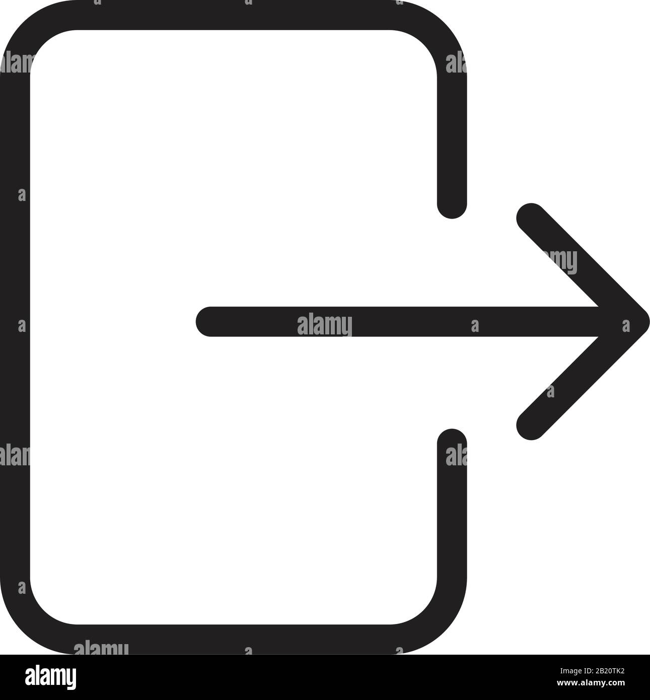 Vector logout Icon template black color editable. log out Icon symbol ... Vector logout Icon template black color editable. log out Icon symbol ...
