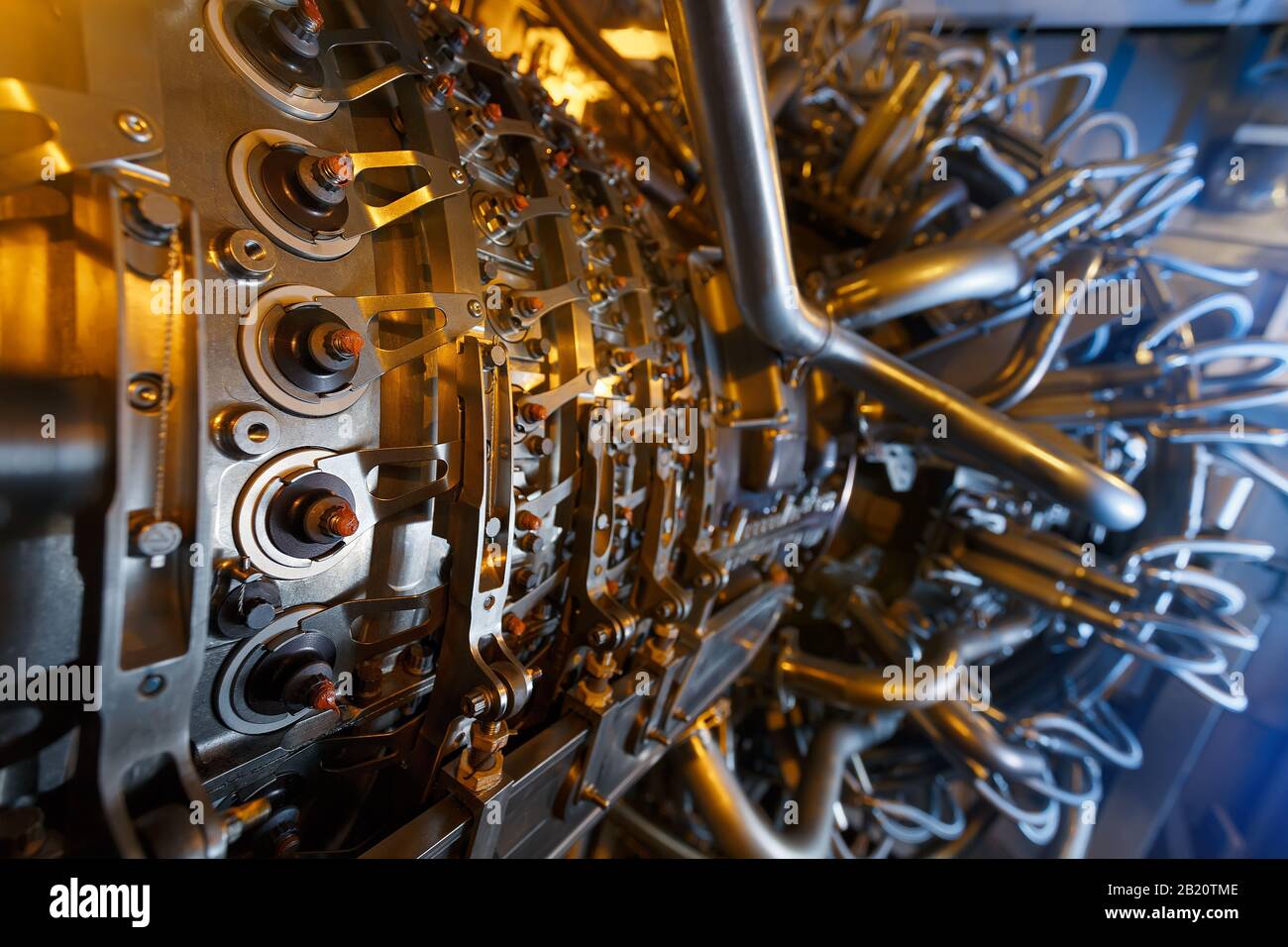 Gas turbine engine of feed gas compressor located inside pressurized ...