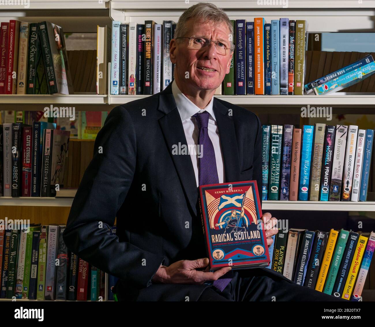 George johnstone centre and library hi-res stock photography and images ...