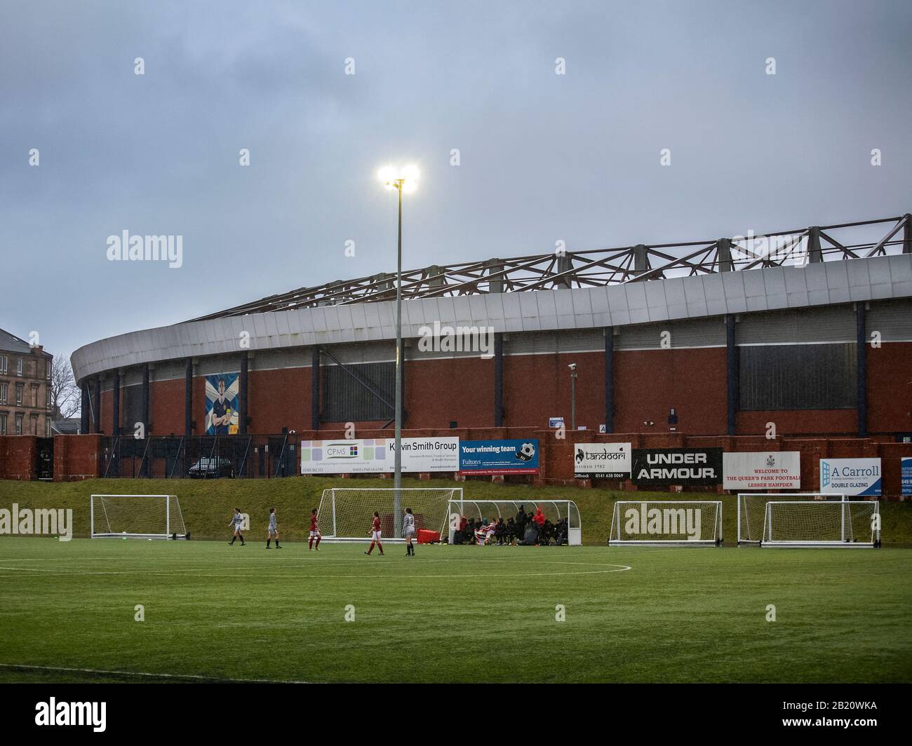 Hampden park glasgow night hi-res stock photography and images - Alamy