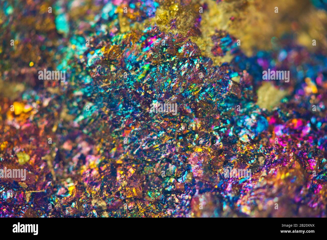 Beautiful texture of natural crystals. Mineral its blurred natural ...