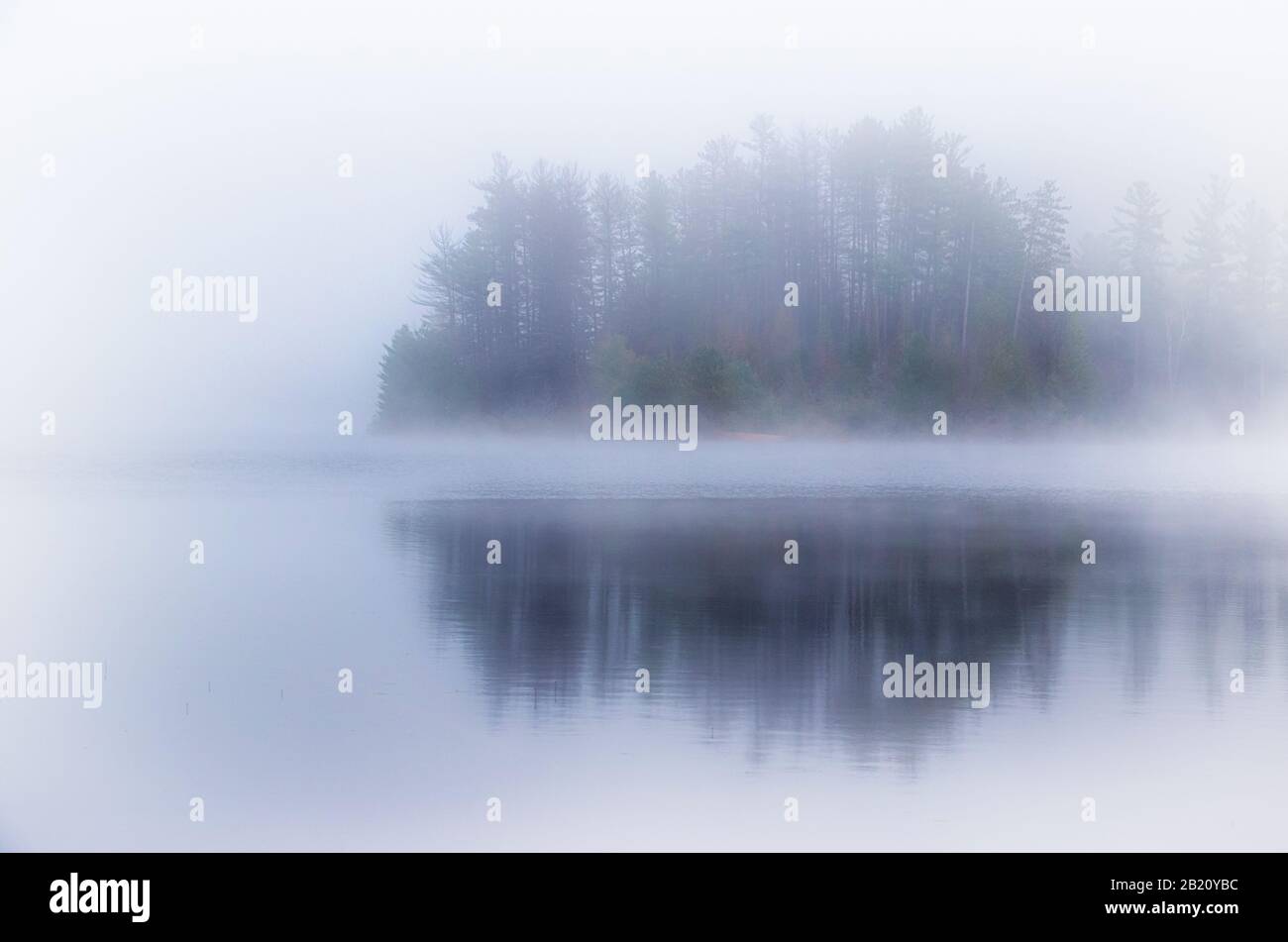 Dense fog on water in hi-res stock photography and images - Alamy