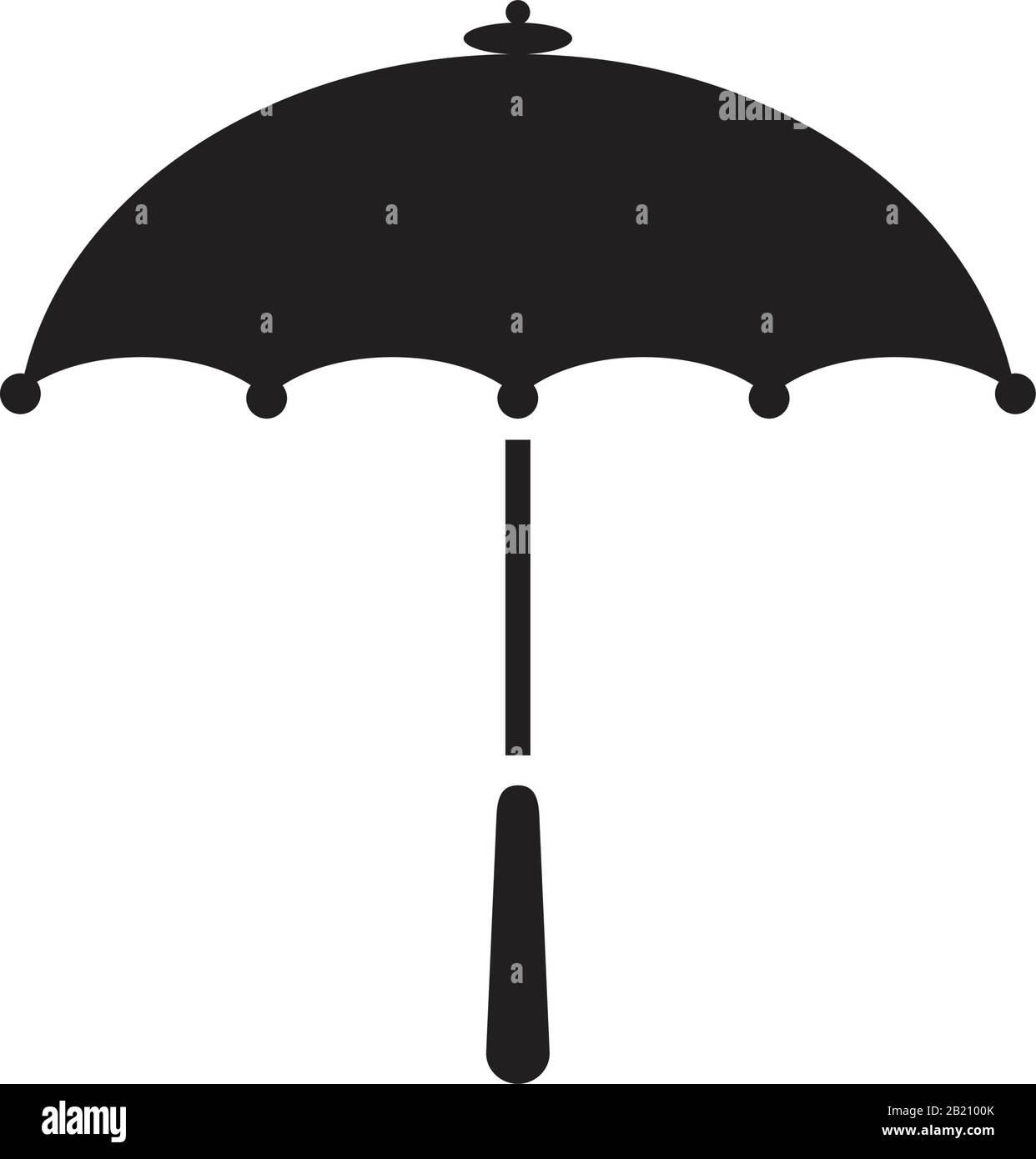 Couple Under Umbrella Stencil Black And White