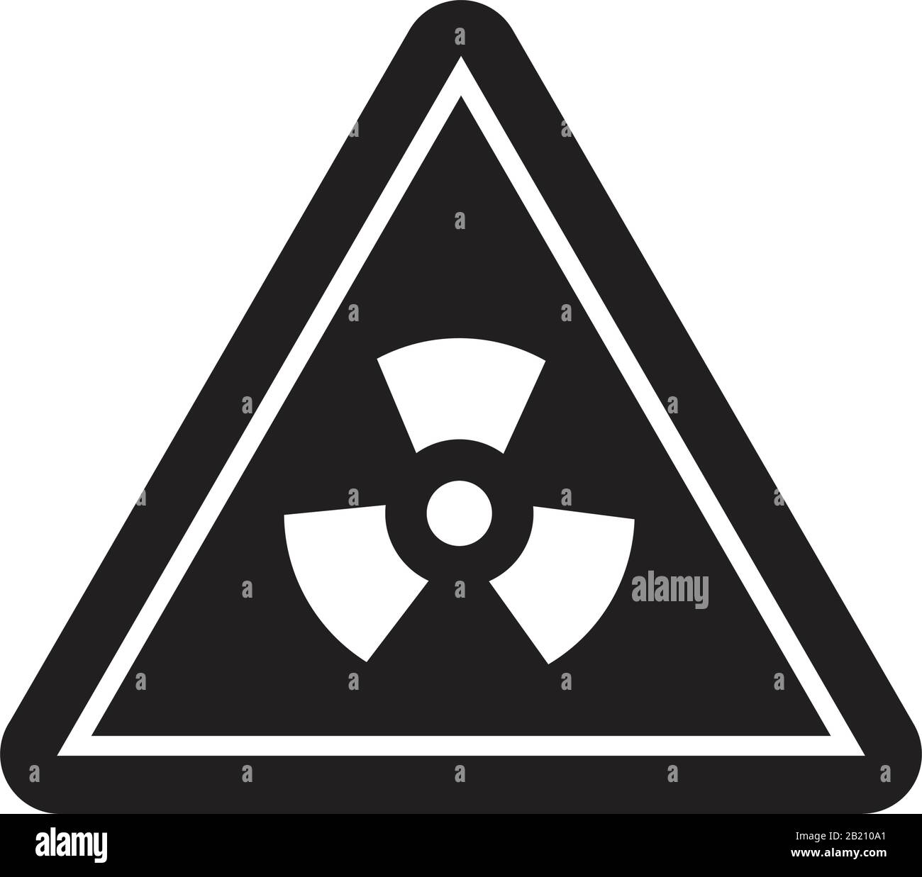 Danger, Warning Icon template black color editable. Danger, Warning ...