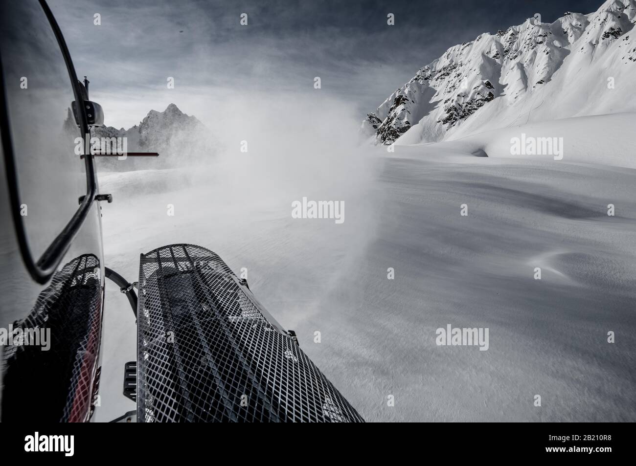 Helicopter Snowboarding, Himalayas, Gulmarg, Kashmir, India Stock Photo ...