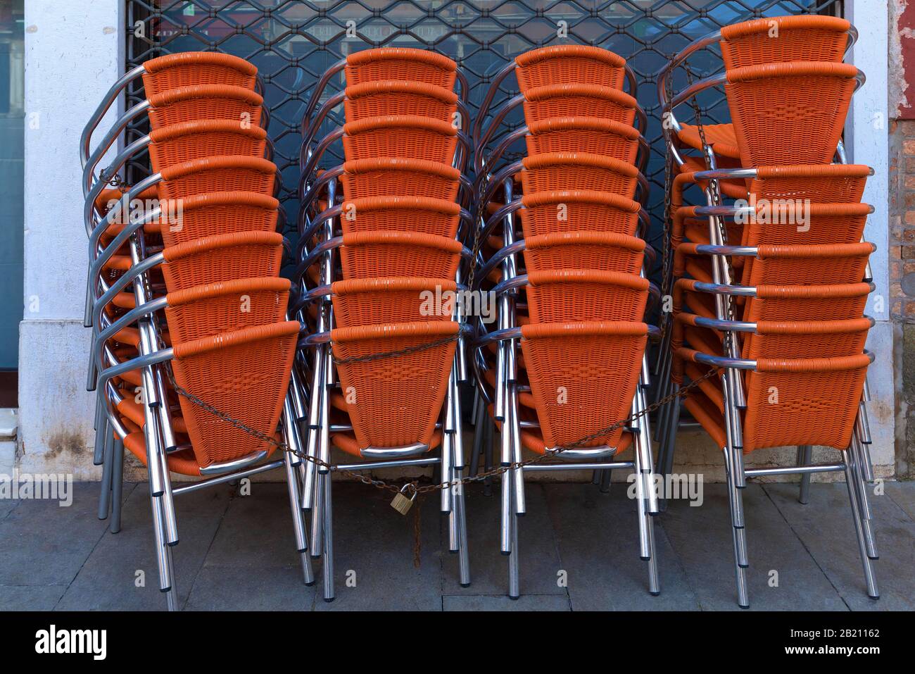 Stacking chairs hi-res stock photography and images - Alamy