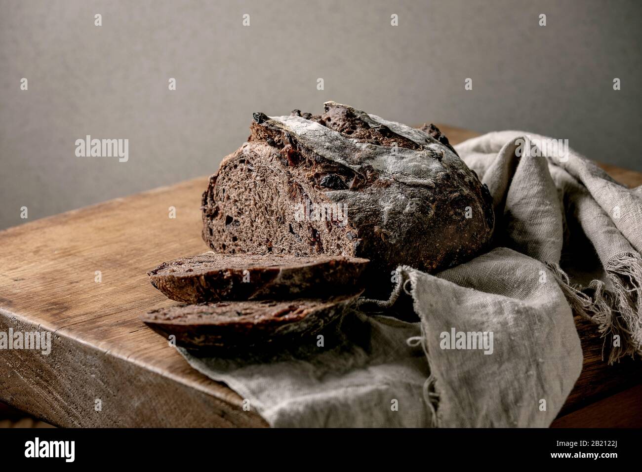 Homemade chocolate bread Stock Photo - Alamy
