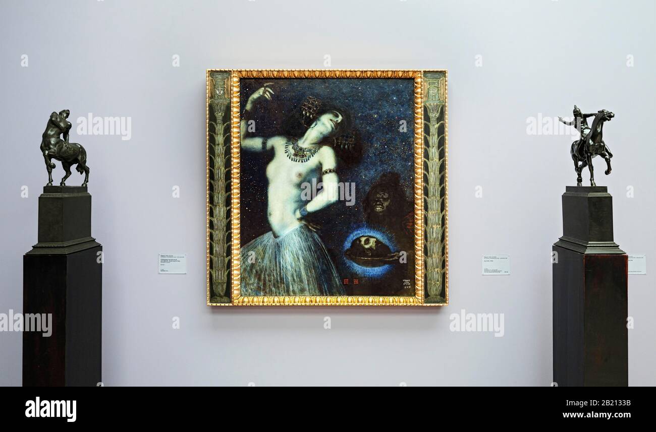 Salome, Franz von Stuck, 1906, Staedtische Galerie im Lenbachhaus ...