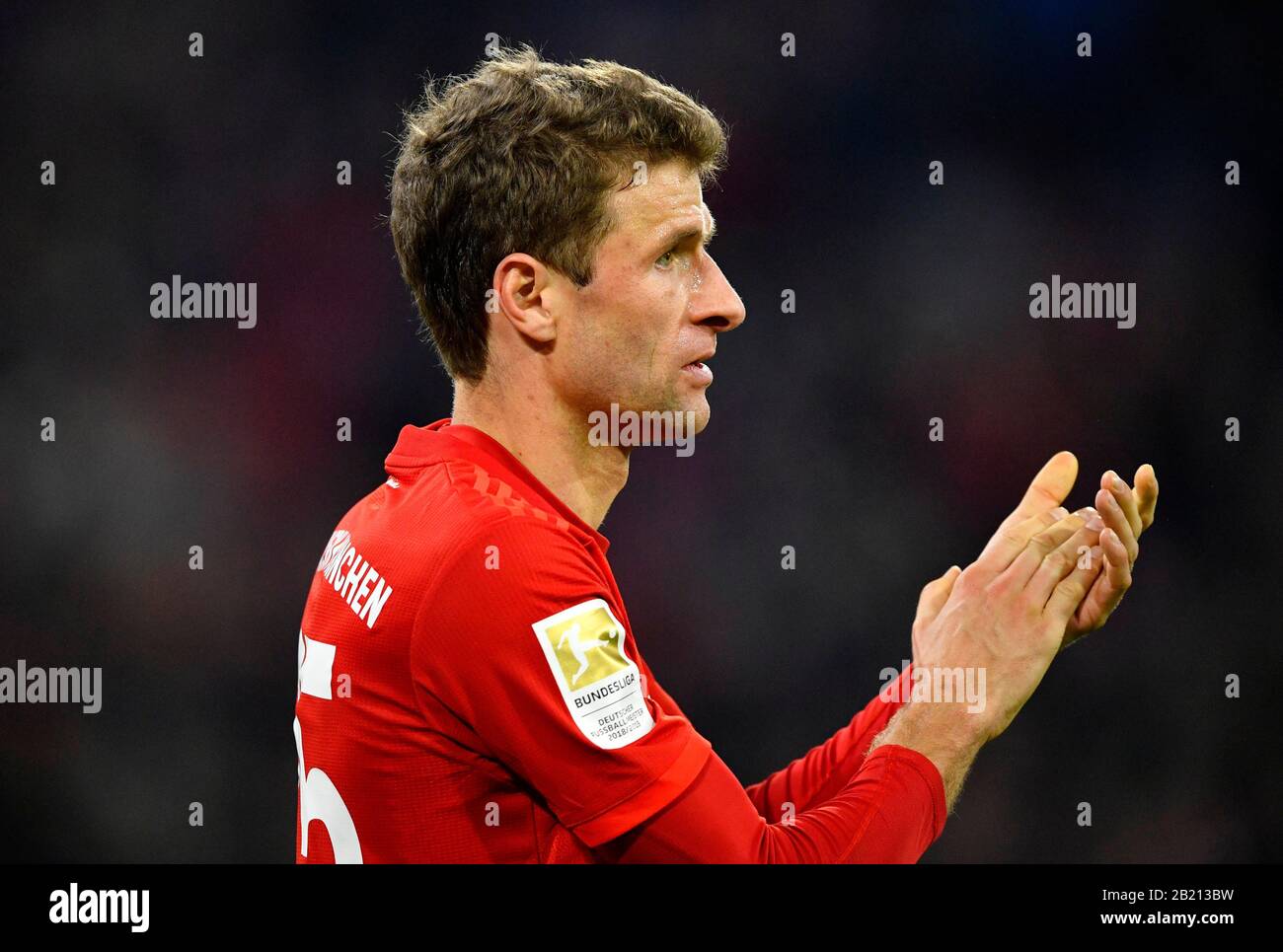 Thomas Mueller FC Bayern Munich FCB, gesture, applause, applause ...