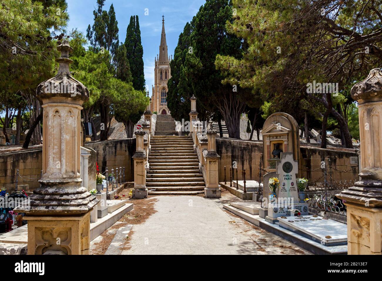 Addolorata cemetery hi-res stock photography and images - Alamy