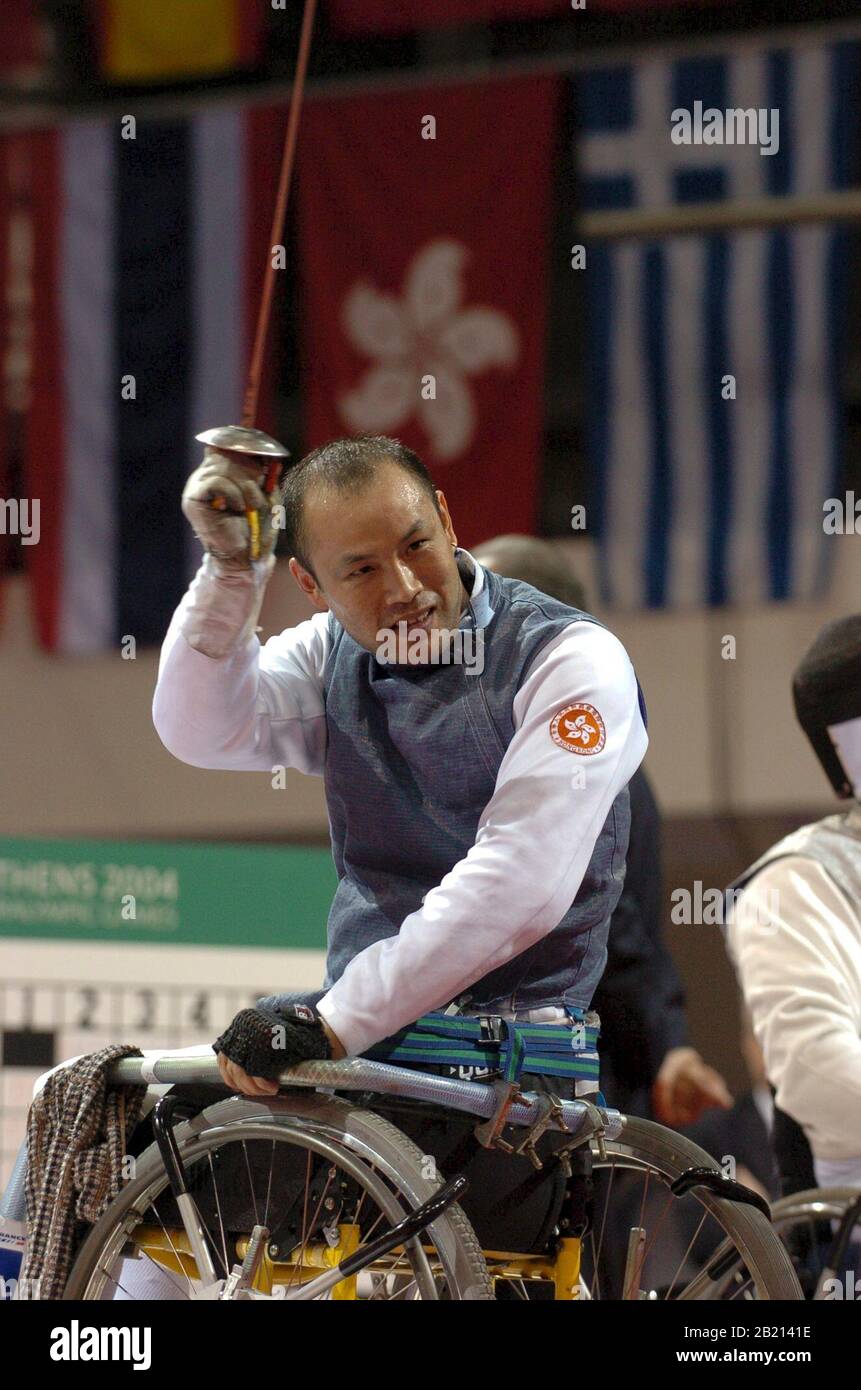 Wheelchair fencing paralympics wheelchair fencing hi-res stock ...