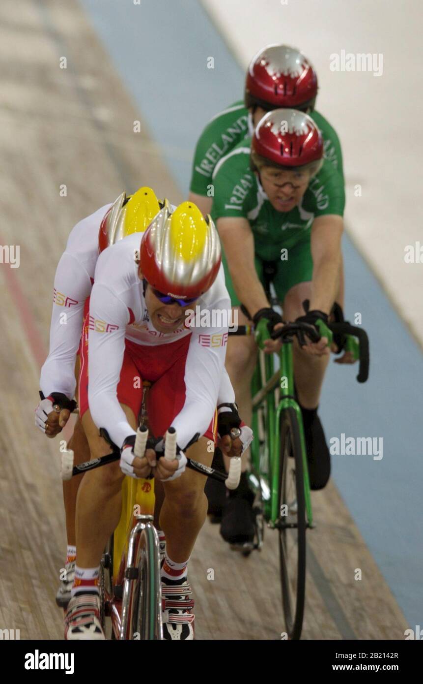 Irish blind tandem team hi-res stock photography and images - Alamy