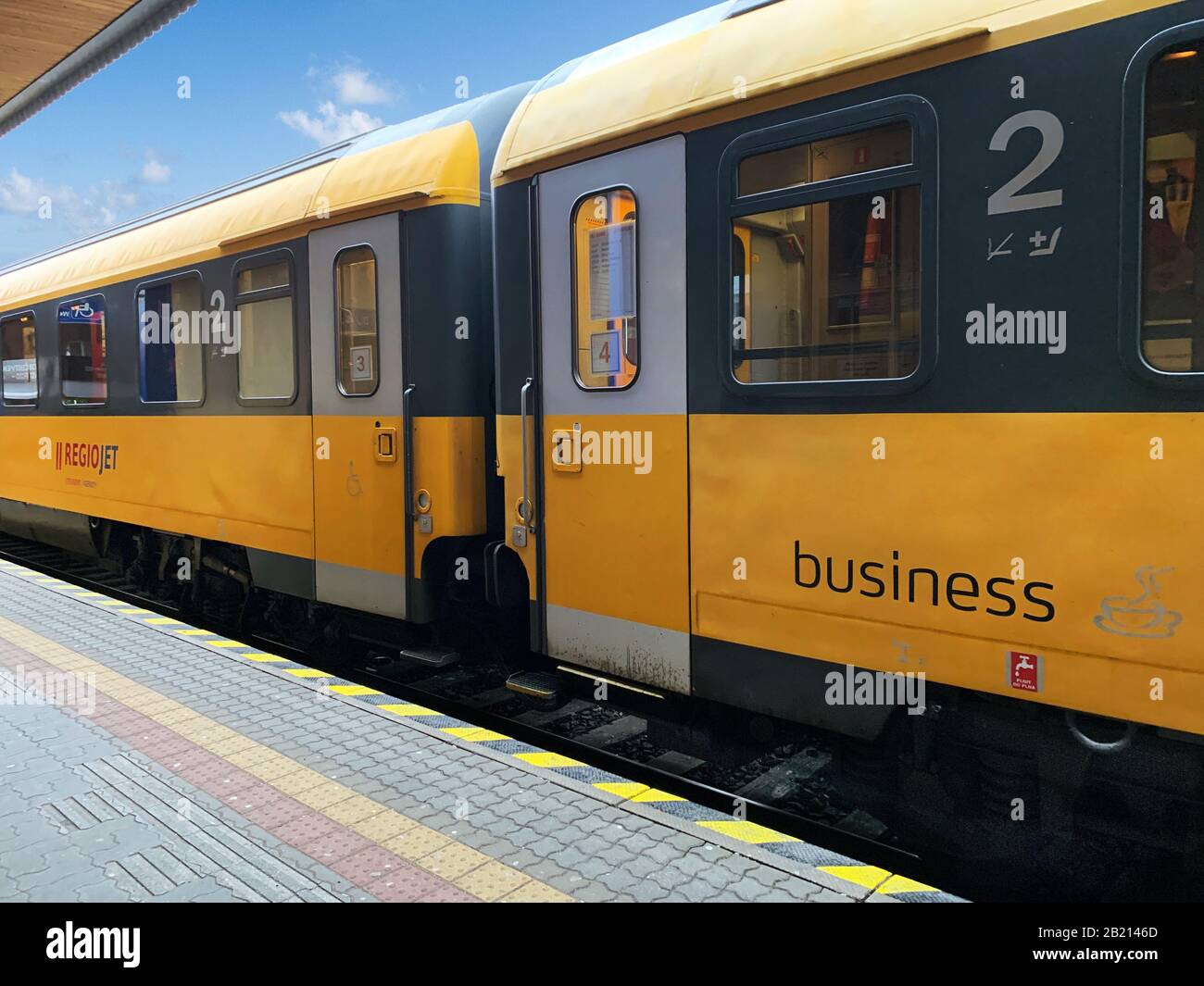 RegioJet is a rail and bus transporation service headquartered in Brno ...