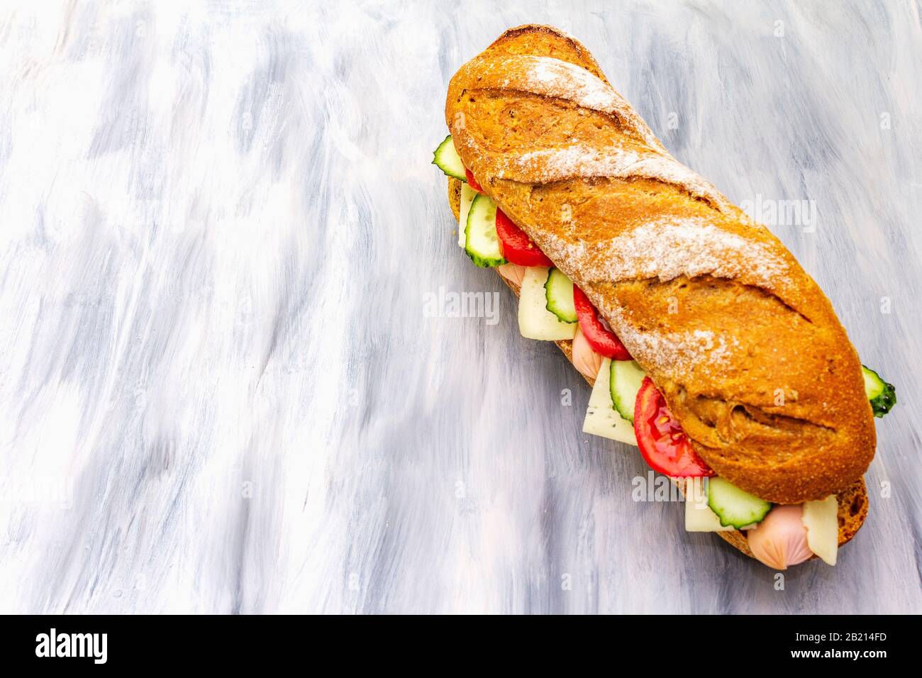 Submarine bun hi-res stock photography and images - Alamy