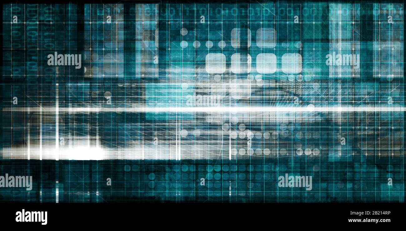 Design Engineering Science as a Modern Abstract Stock Photo - Alamy