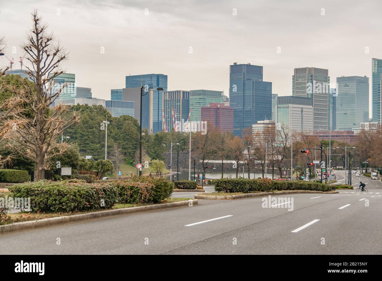 TOKYO, JAPAN, JANUARY - 2019 - Urban cityscape scene at chiyoda ...