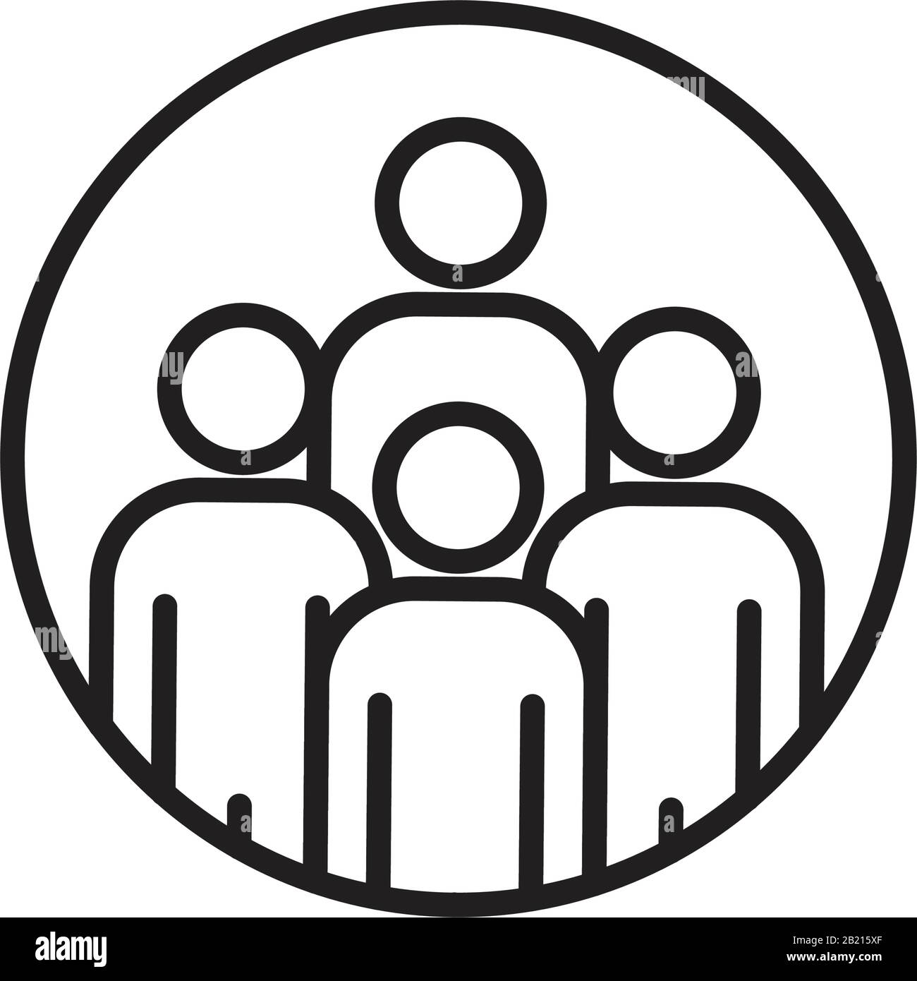 Team work Icon template black color editable. Team work Icon symbol ...