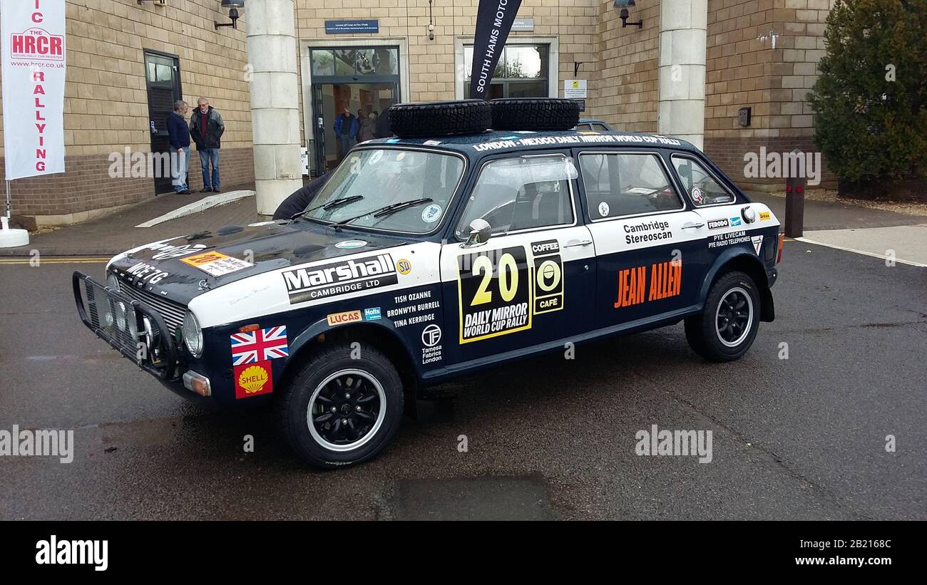 Historic Rally Car Register Open Day Gaydon 2017 Stock Photo - Alamy