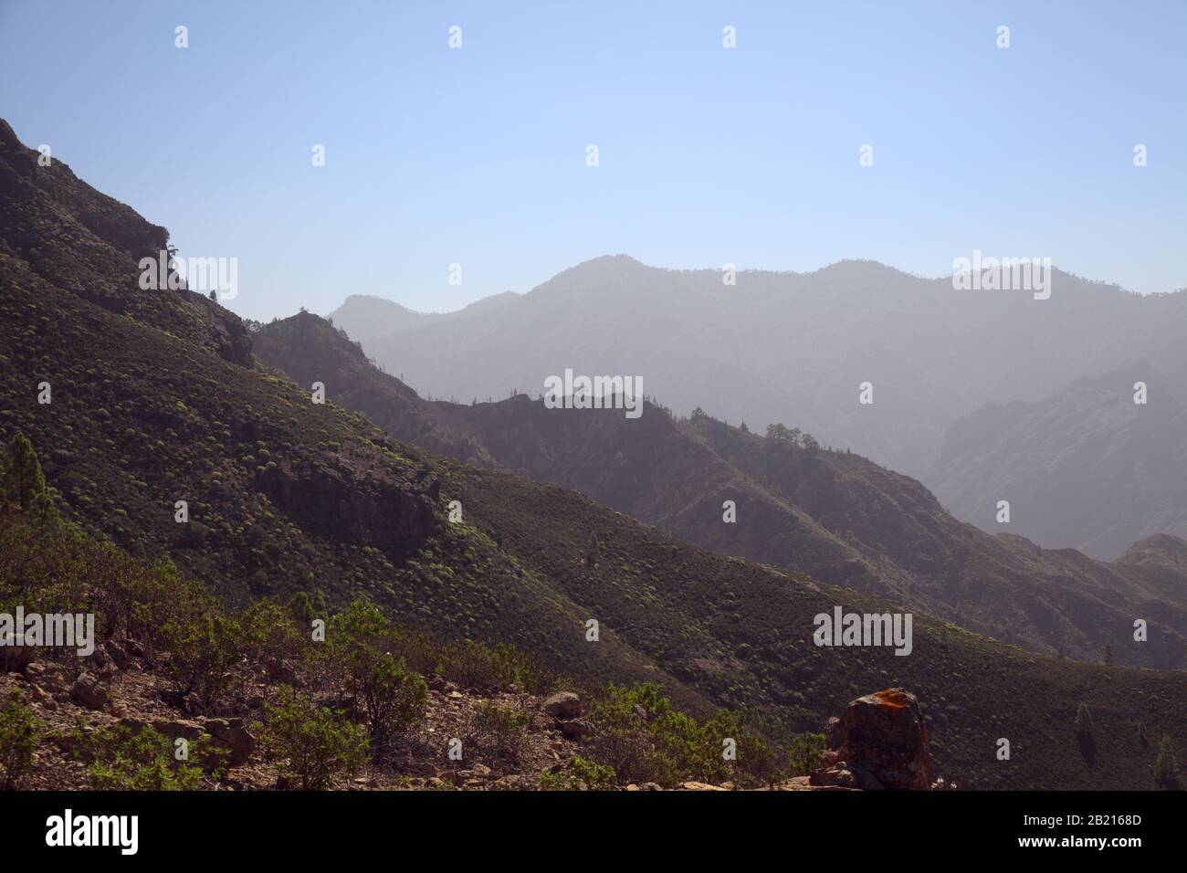 Gran Canaria, calima,meteorological phenomenon bringing dust from ...