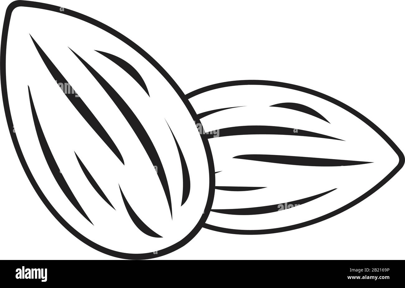 Almonds vegan milk Cut Out Stock Images & Pictures - Alamy