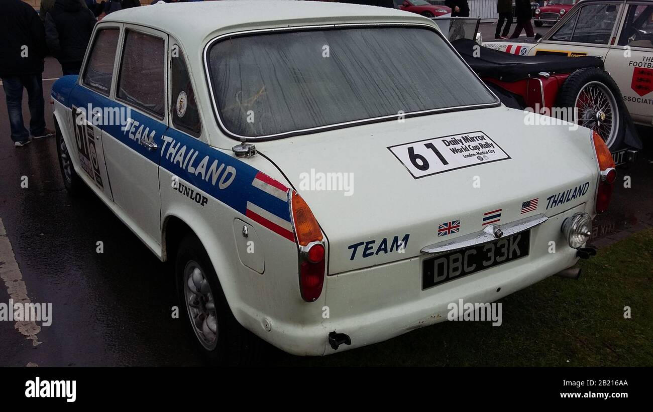 Historic Rally Car Register Open Day Gaydon 2017 Stock Photo - Alamy
