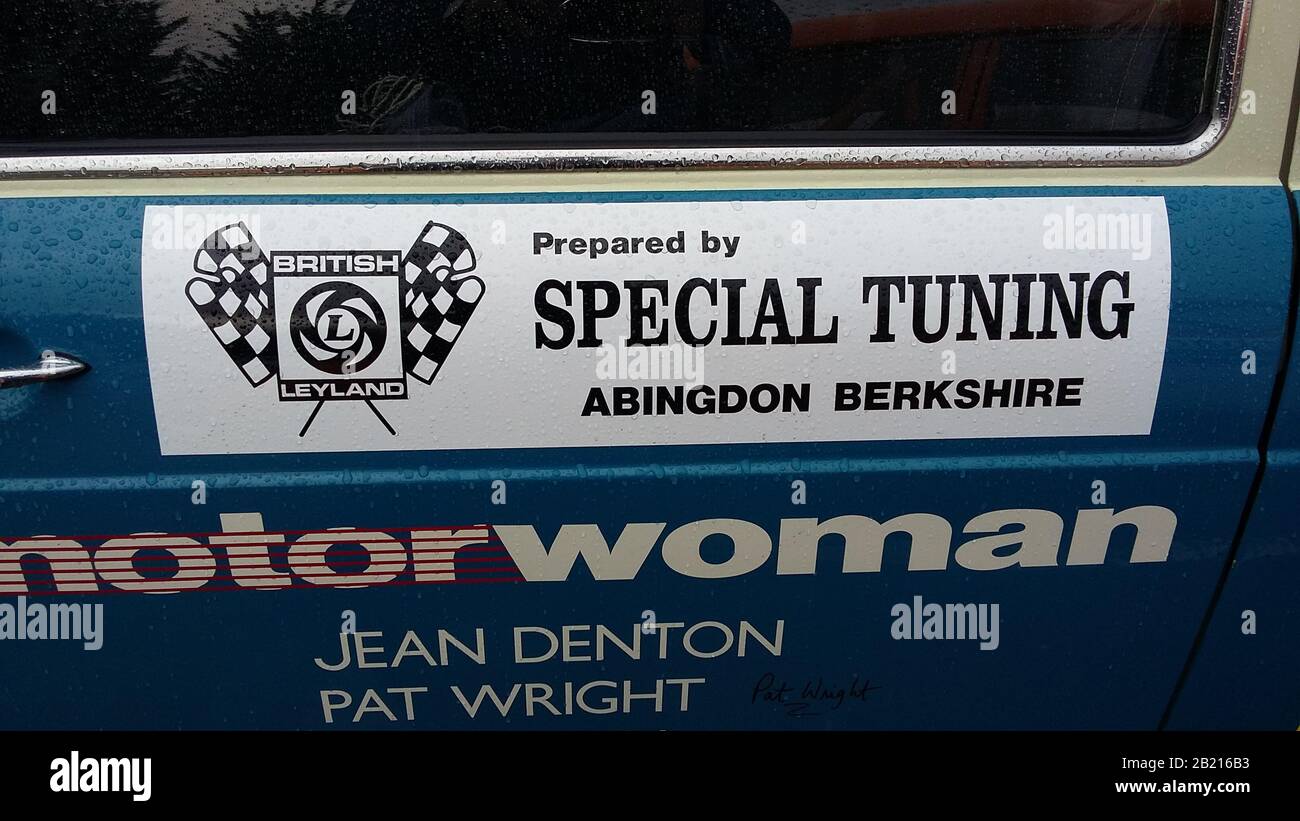 Historic Rally Car Register Open Day Gaydon 2017 Stock Photo - Alamy