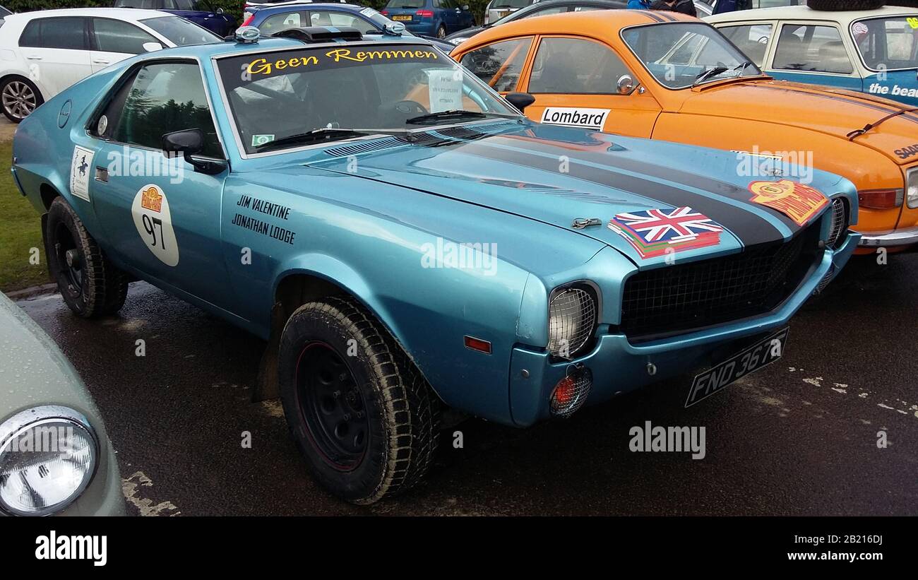 Historic Rally Car Register Open Day Gaydon 2017 Stock Photo - Alamy