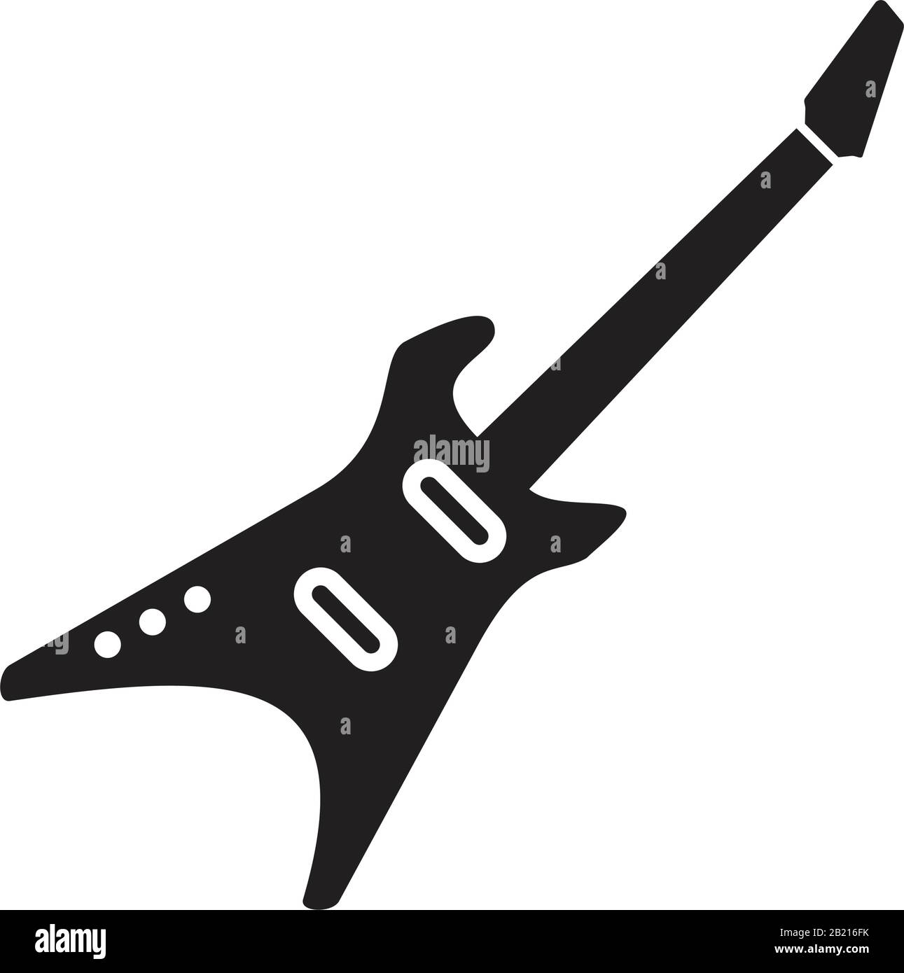Electric Guitar Icon