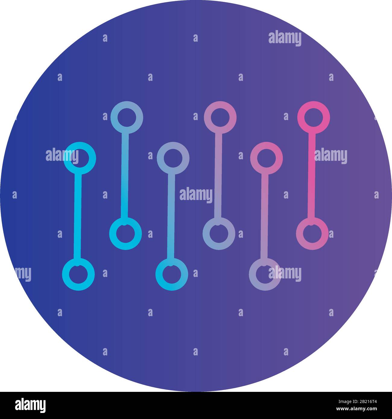 gradients with points gradient style icon design, futuristic virtual technology modern ...