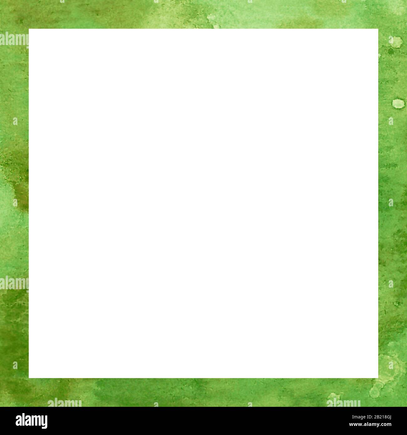 Beautiful Watercolor Texture Square Frame For Photo Or Text Art ...