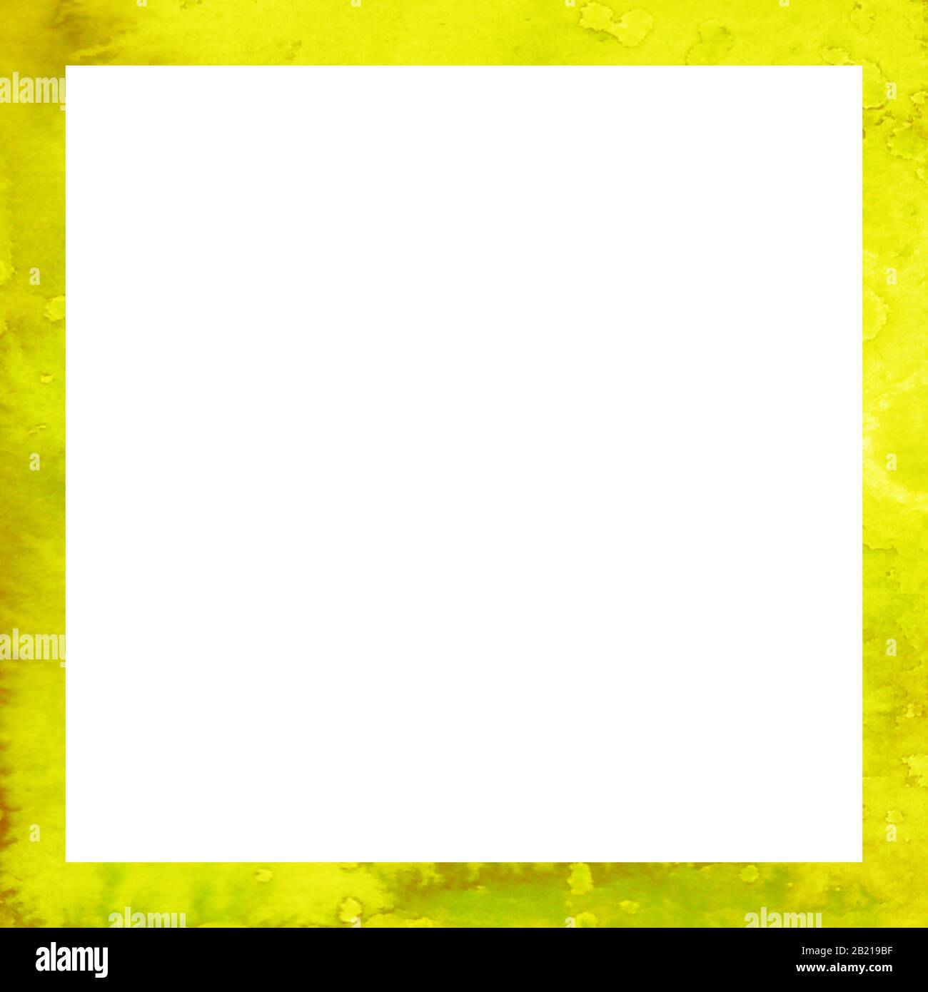 Beautiful Watercolor Texture Square Frame For Photo Or Text Art ...