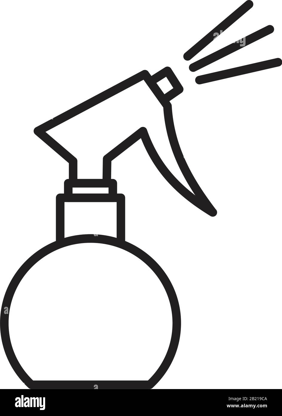Spray Icon template black color editable. Spray Icon symbol Flat vector ...