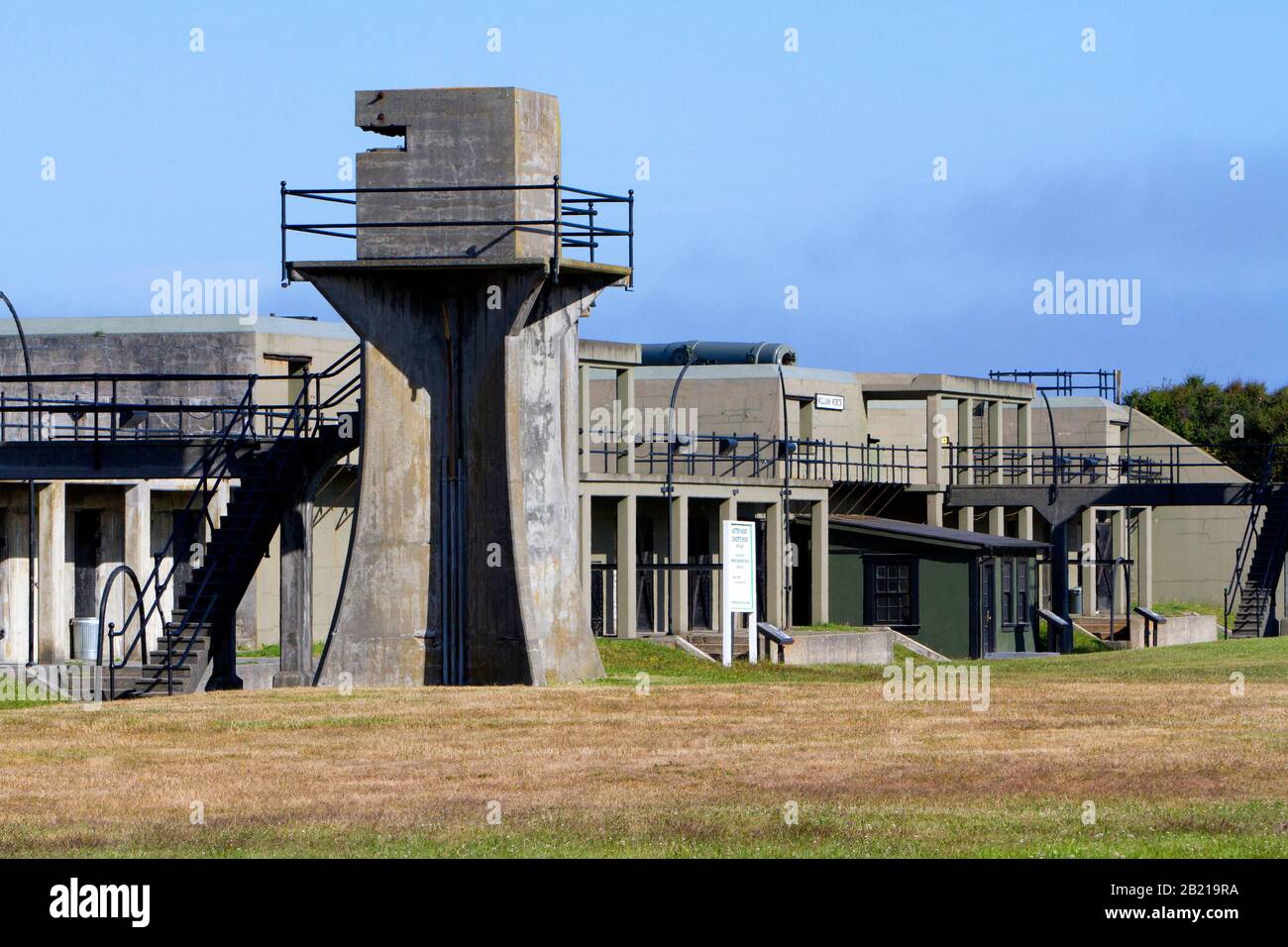 Fortifications at Fort Casey, Whidbey Island, Washington, strategically ...