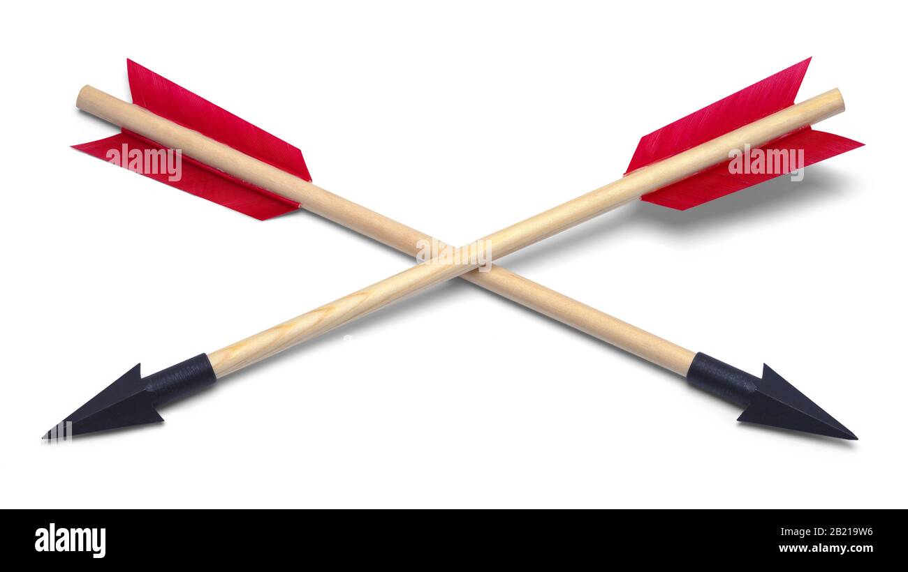 Two crossed arrows hi-res stock photography and images - Alamy