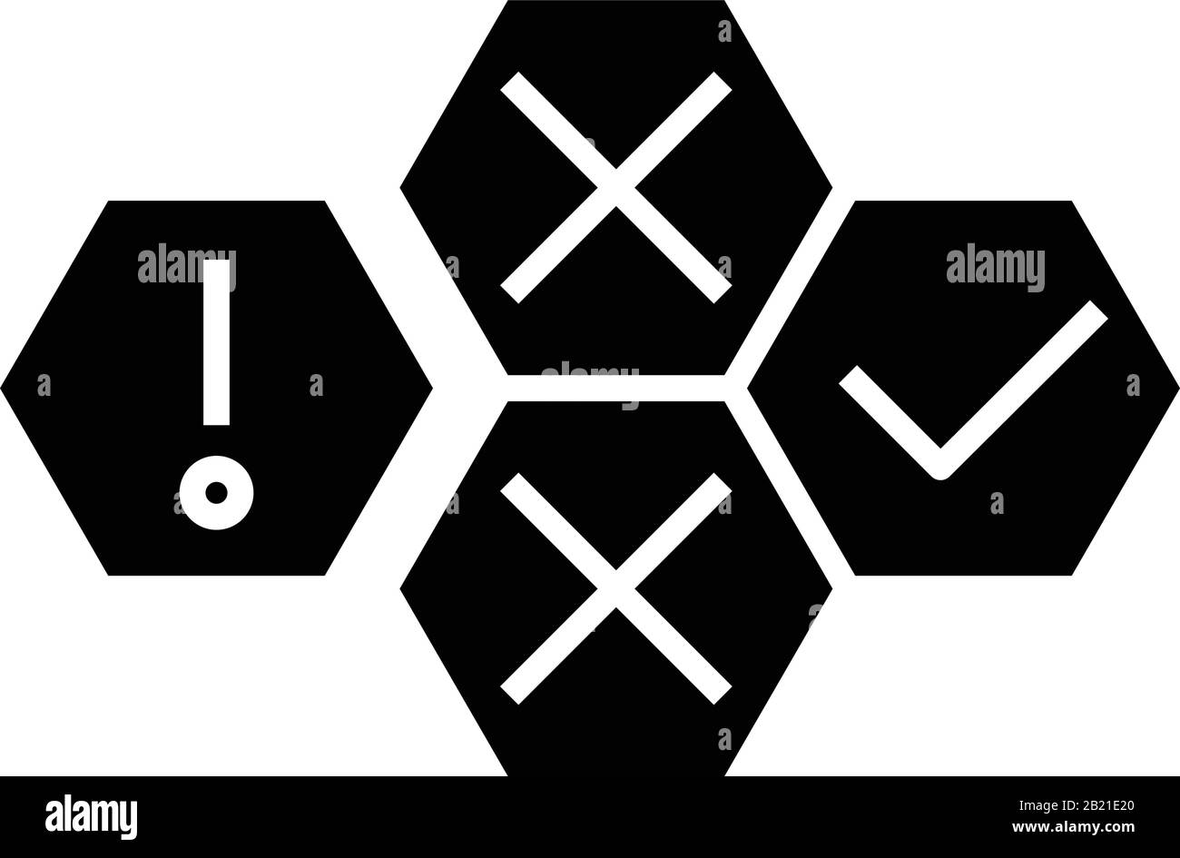 Expressive solutions black icon, concept illustration, vector flat ...