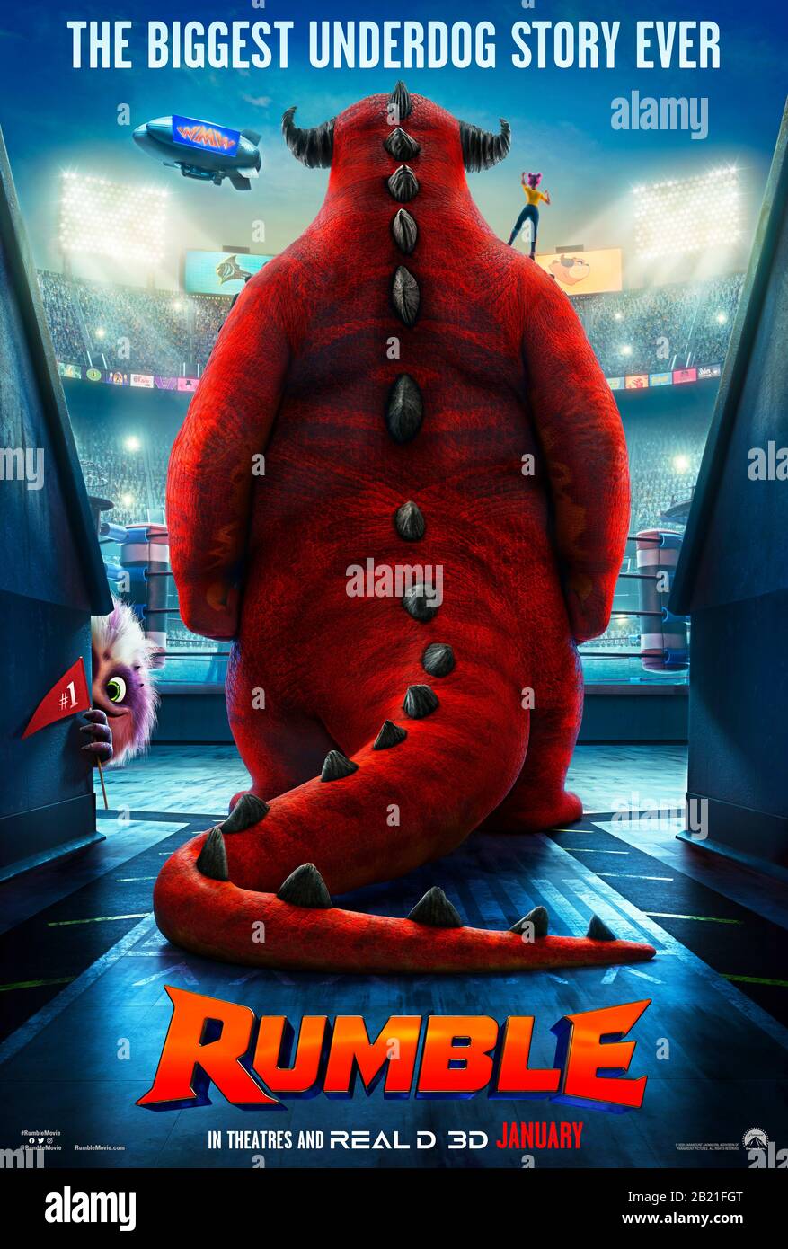 Rumble (2020) directed by Hamish Grieve and starring Ben Schwartz, Will ...