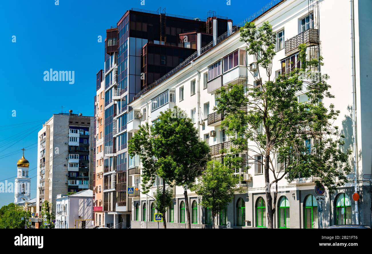 Historic buildings in Samara, Russia Stock Photo - Alamy