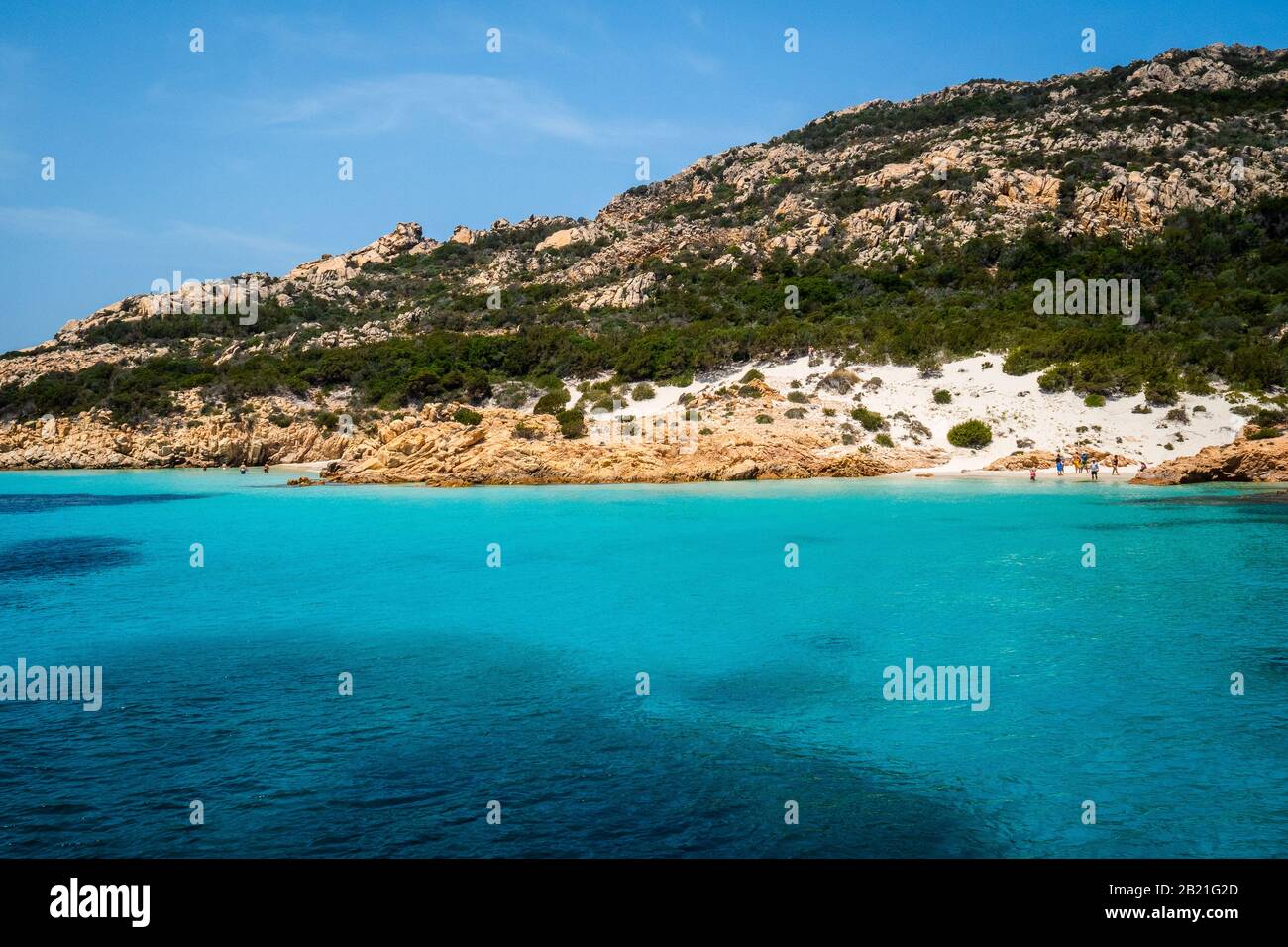 Isola Spargi / Island of Spargi, close to the more famous La Maddalena ...