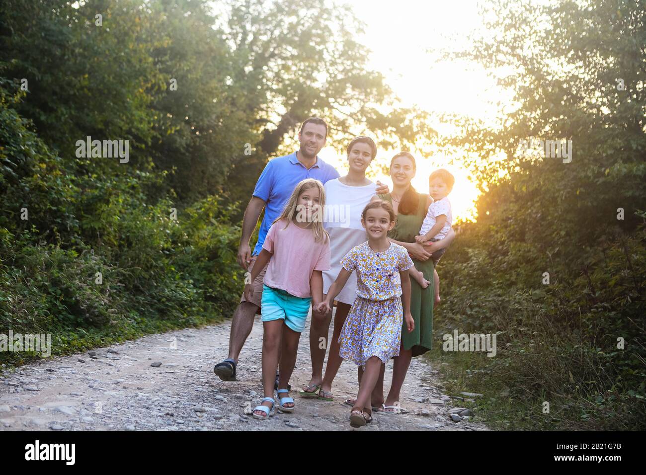 Happy children running in countryside hi-res stock photography and ...