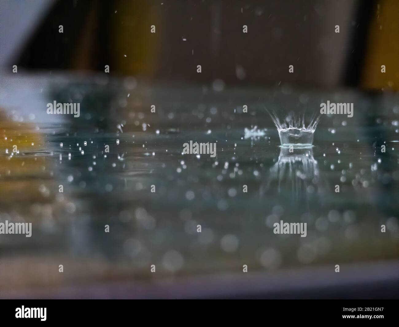 Raindrop perspective hi-res stock photography and images - Alamy