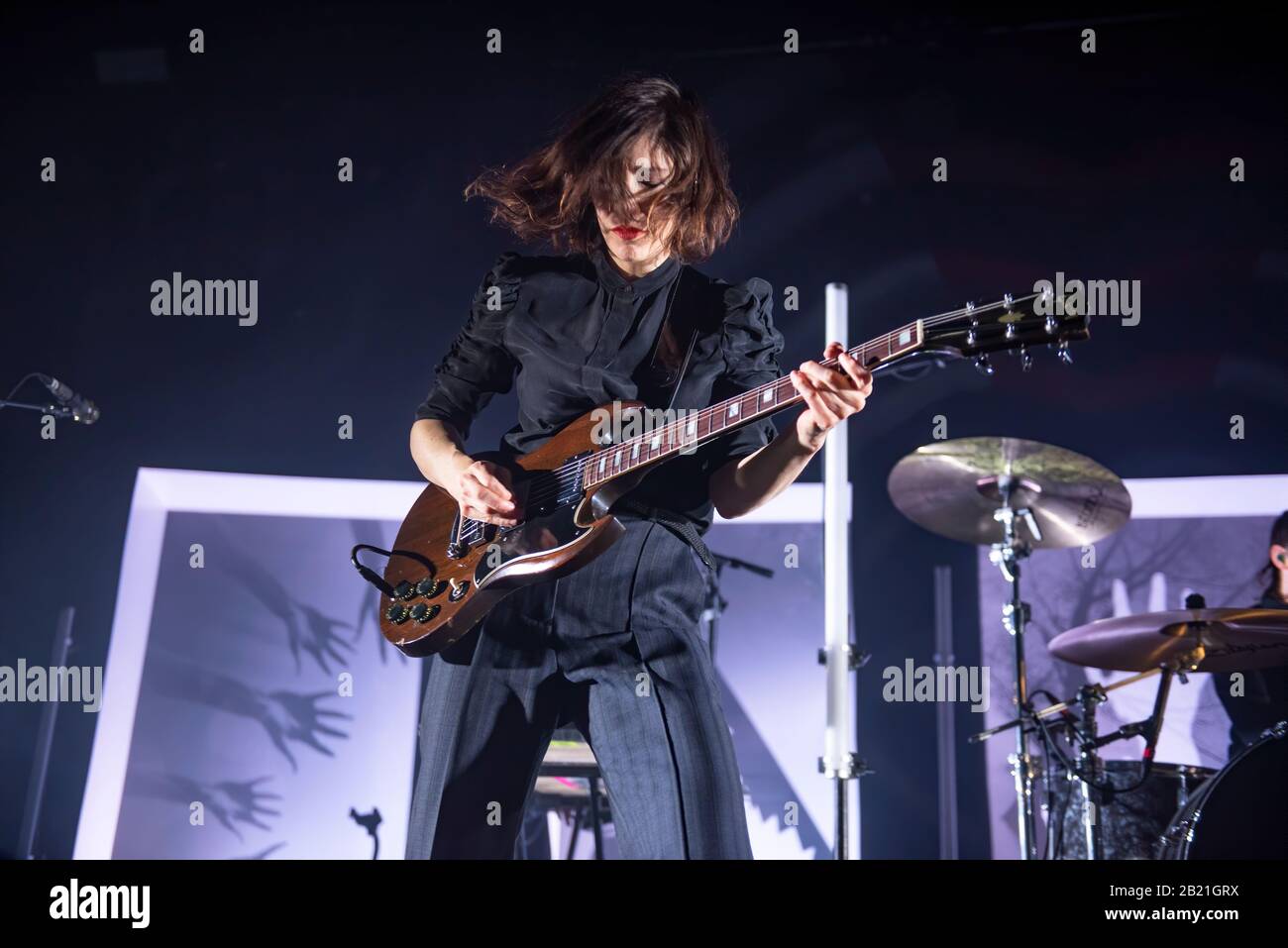 Manchester, UK. 27th February 2020. Carrie Rachel Brownstein and Corin ...