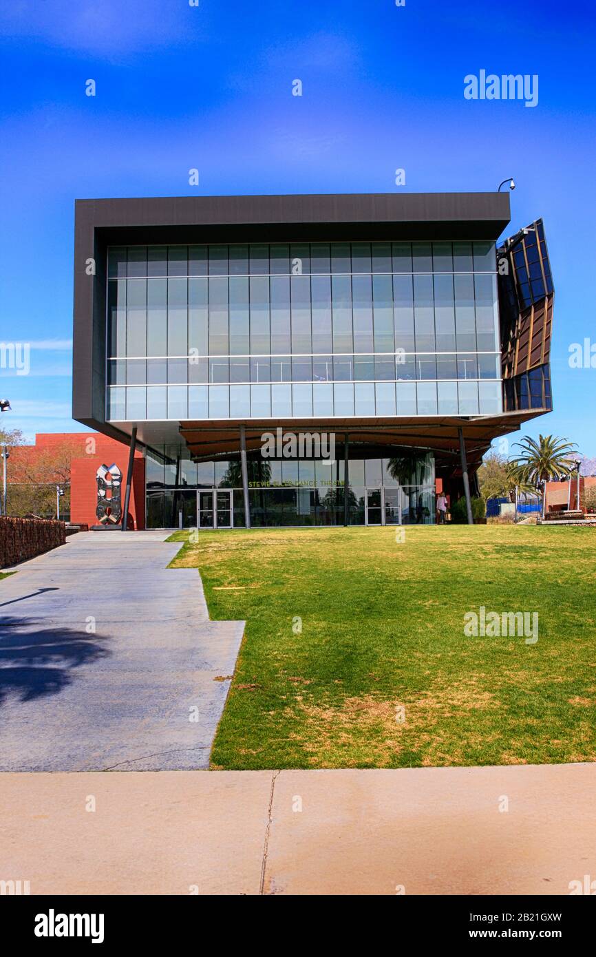 The Stevie Eller Dance Theatre building on the campus of the University ...