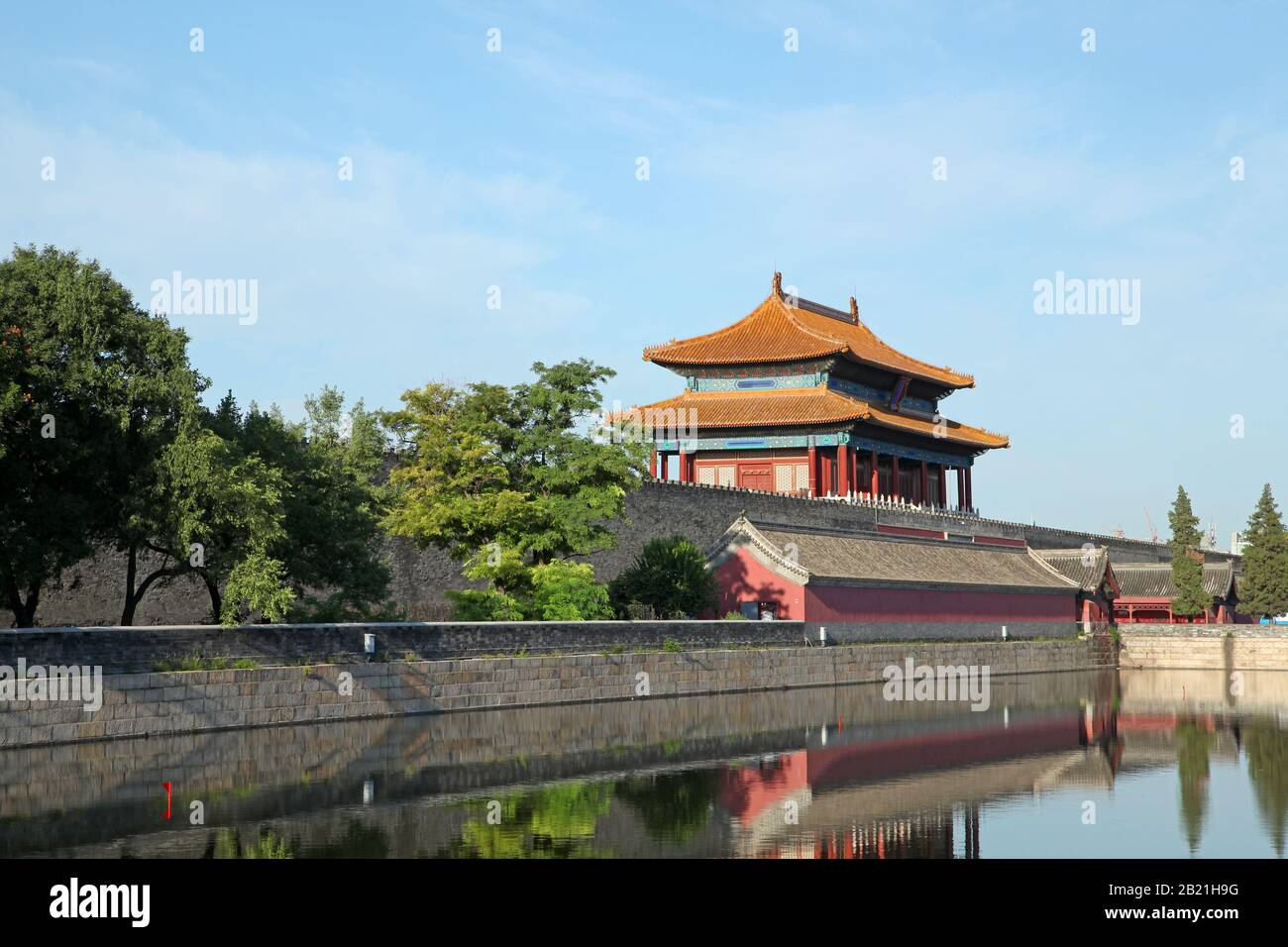 China's building of Beijing the imperial palace Stock Photo - Alamy
