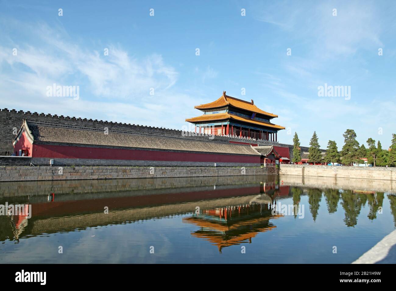 China's building of Beijing the imperial palace Stock Photo - Alamy
